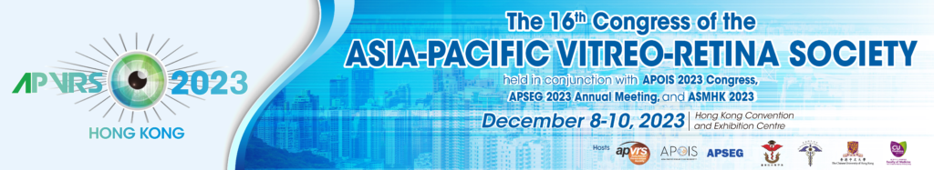Welcome Messages - APVRS 2023 HongKong